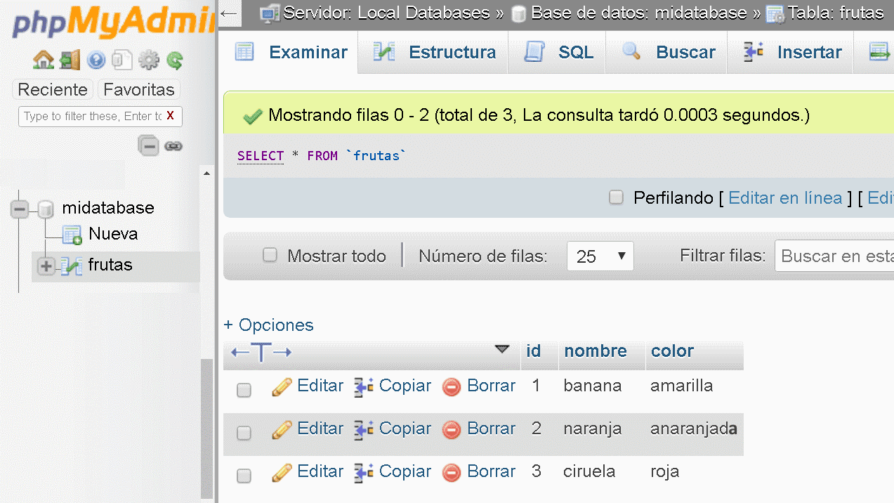 Php Oo Php Y Pdo Leer Una Tabla De Mysql Con Php Y Pdo Php Mysql