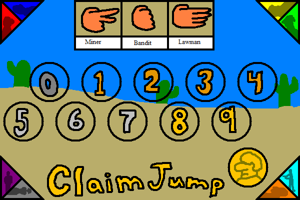 Chicken Maker: Claim Jump: Print and Play Board Game