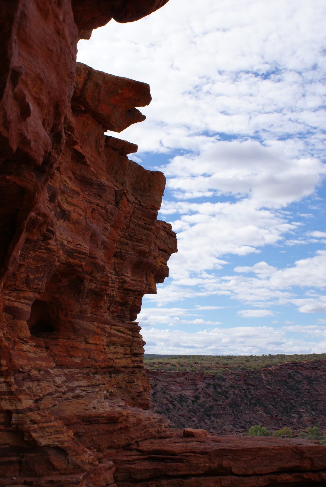 Amelia the explorer: Kalbarri, Western Australia