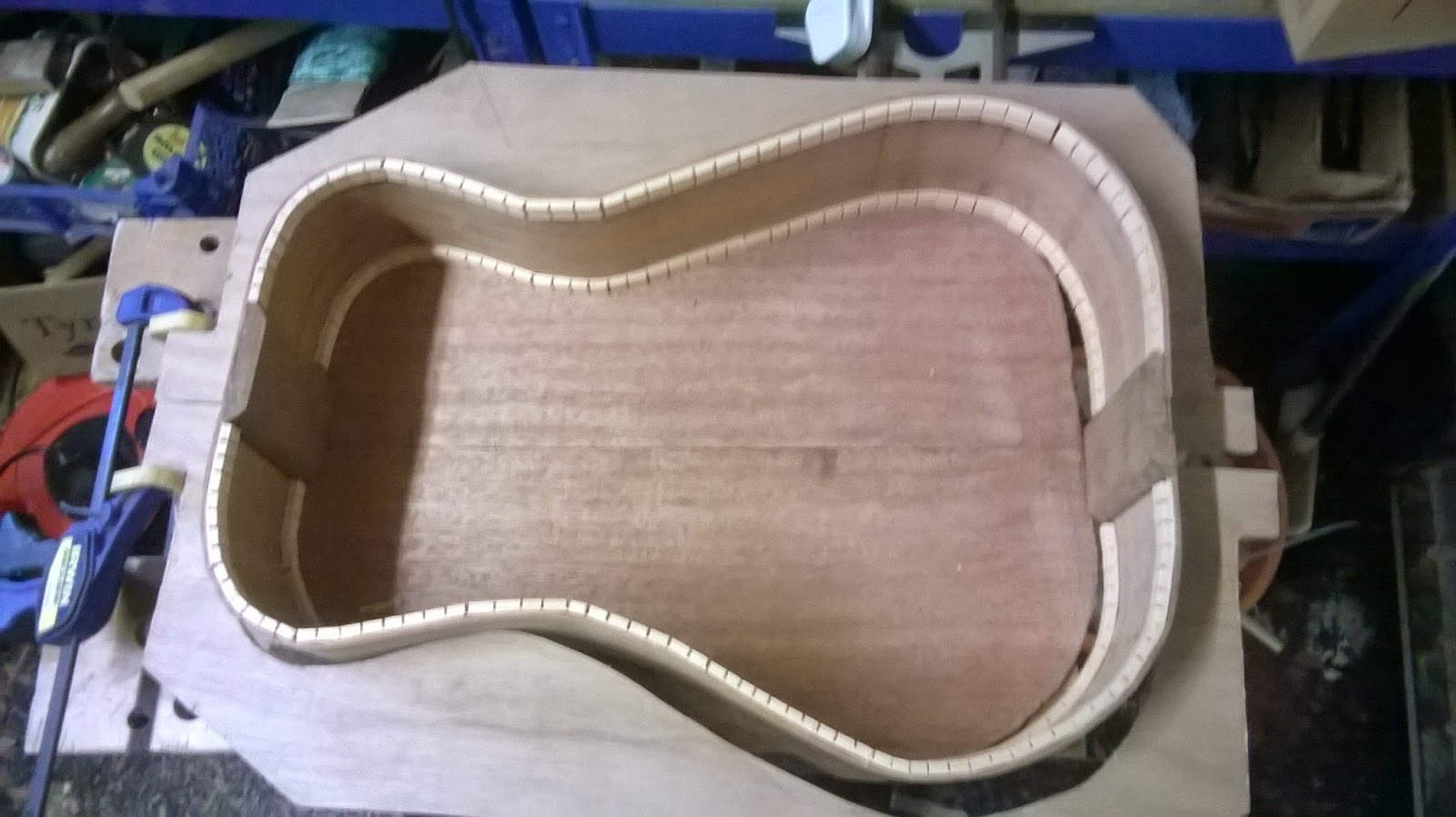 External Jig - Garage Guitar Build