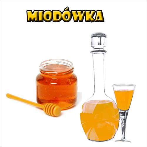 Miód z Łańcuta: Miodówka - nalewka z miodu