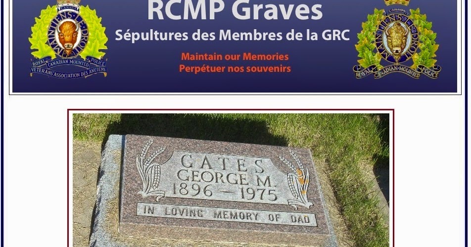 RCMP/GRC Grave Discovery & Information Website: www.rcmpgraves.com: In ...