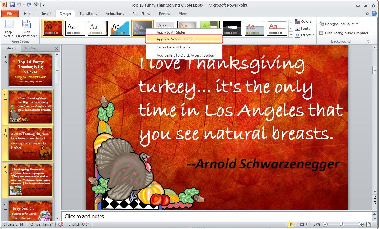 How to Use Different Themes in the Same PowerPoint File? | PowerPoint Tips