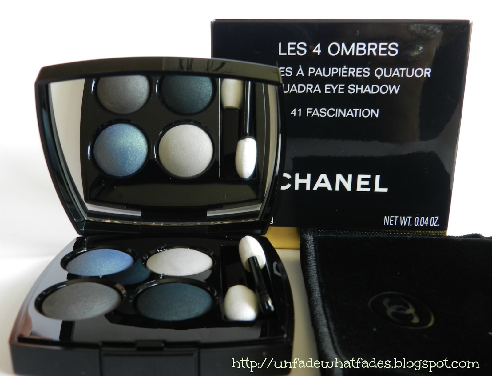 Unfade what fades: Chanel Quadra Eye Shadow in #41 Fascination review