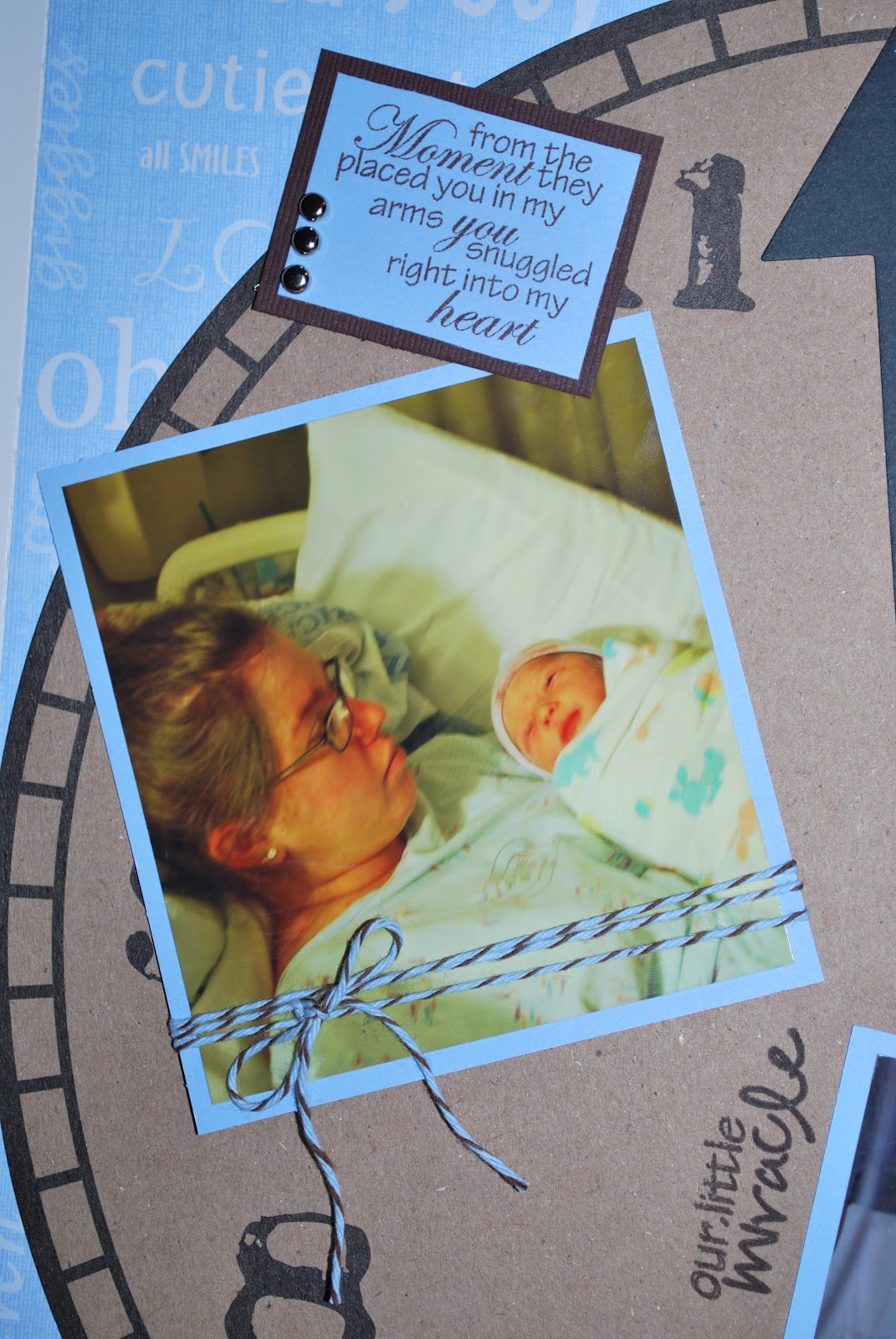 A Caffeinated Crafter: Birth Layout