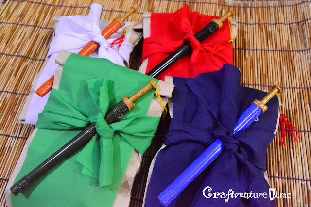 Craftventure Time: Ninjago Birthday Give-away Kit