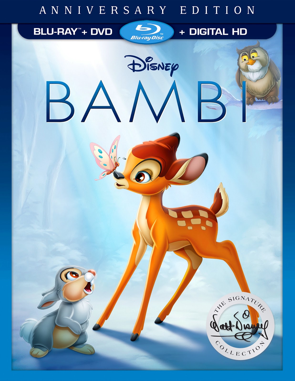 BAMBI: Signature Edition Blu-ray (Walt Disney, 1942) Disney Home Video