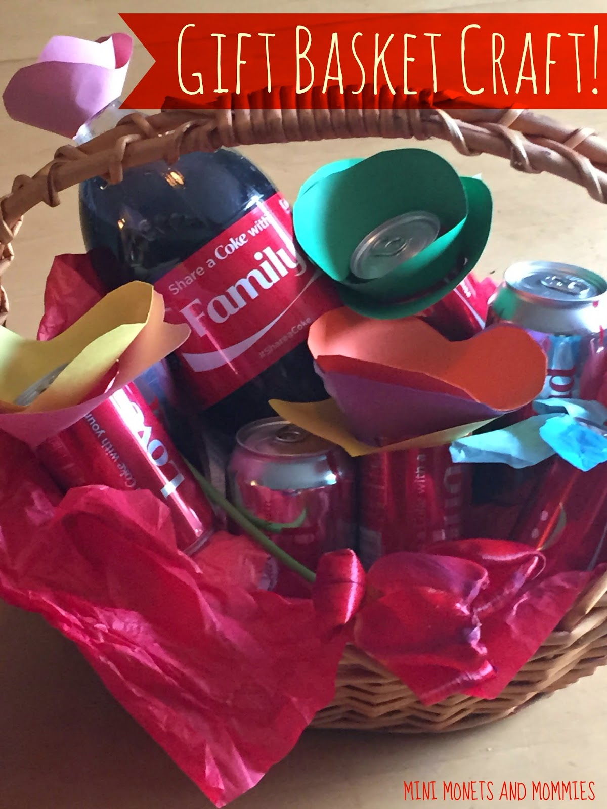 Mini Monets and Mommies: Share a Coke Summer Gift Baskets