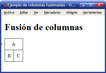 Curso Web: Tablas complejas en html - fusión de columnas