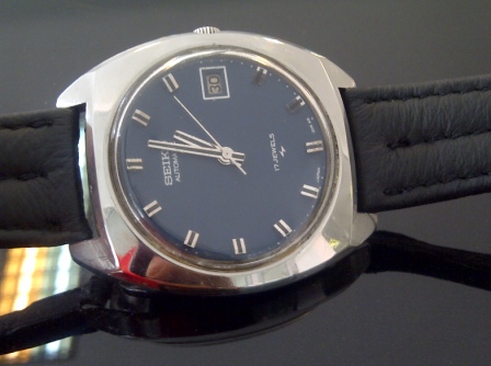 Batavia Jam: SEIKO AUTOMATIC 7005 - 8042 BLUE DIAL SOLD