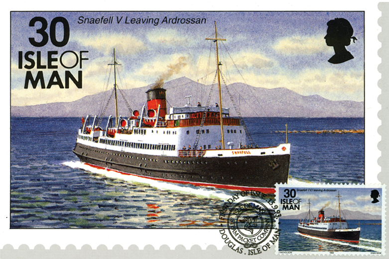 Archives maritimes: Snaefell V, un ferry de l'île de Man