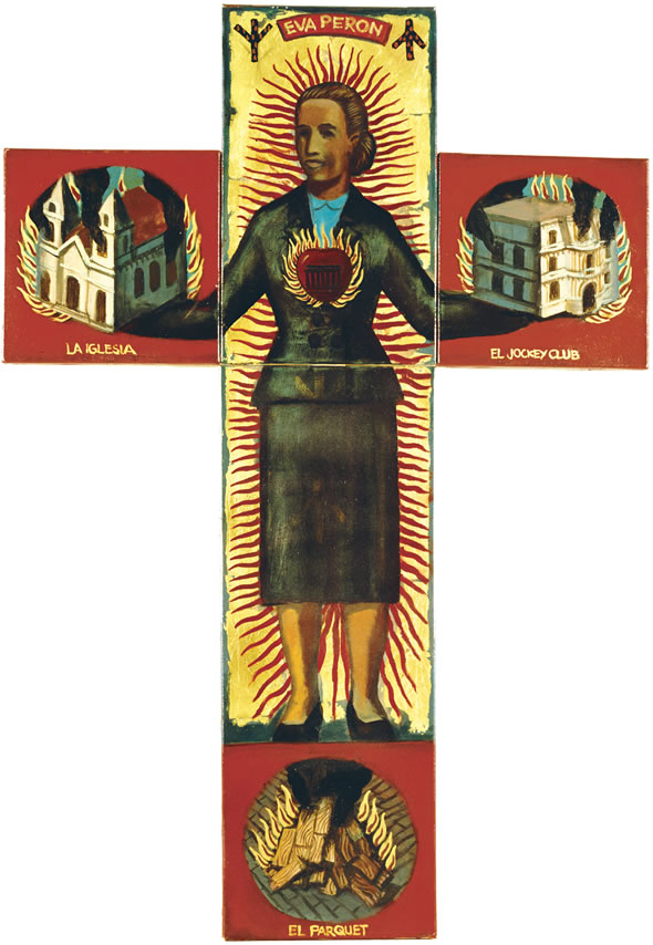 Estampita de Santa Eva Perón : r/argentina
