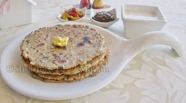 Shobha's Food Mazaa: JUAR JO DHODHO ( Sindhi Style Jowar Ki Roti )