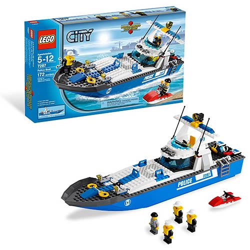 LEGO Police Boat 7287: LEGO Police Boat 7287