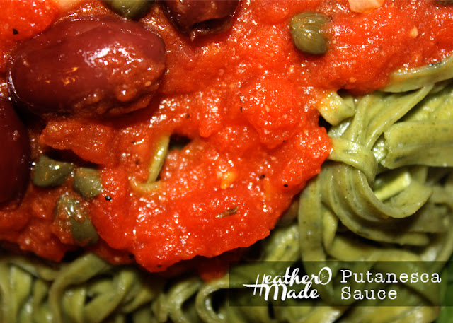 Heather O Made: Putanesca Sauce