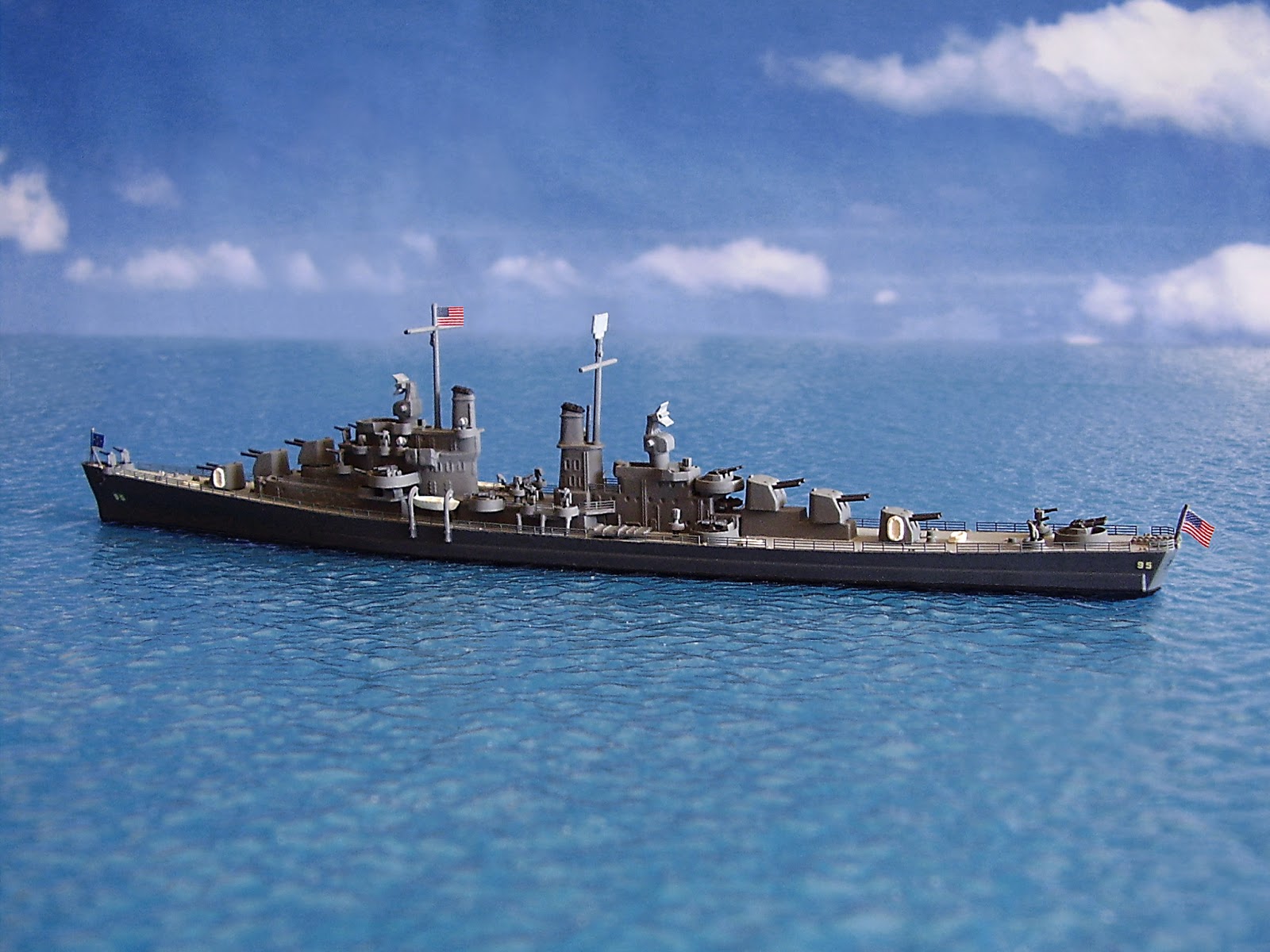 MODELISMO NAVAL DE JOHNNY CHARLIE: Crucero Ligero de EE.UU. "USS ...