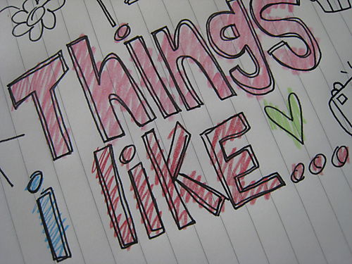 25 things I like - 25 cosas que me gustan - Dreams, Colors and Glitter