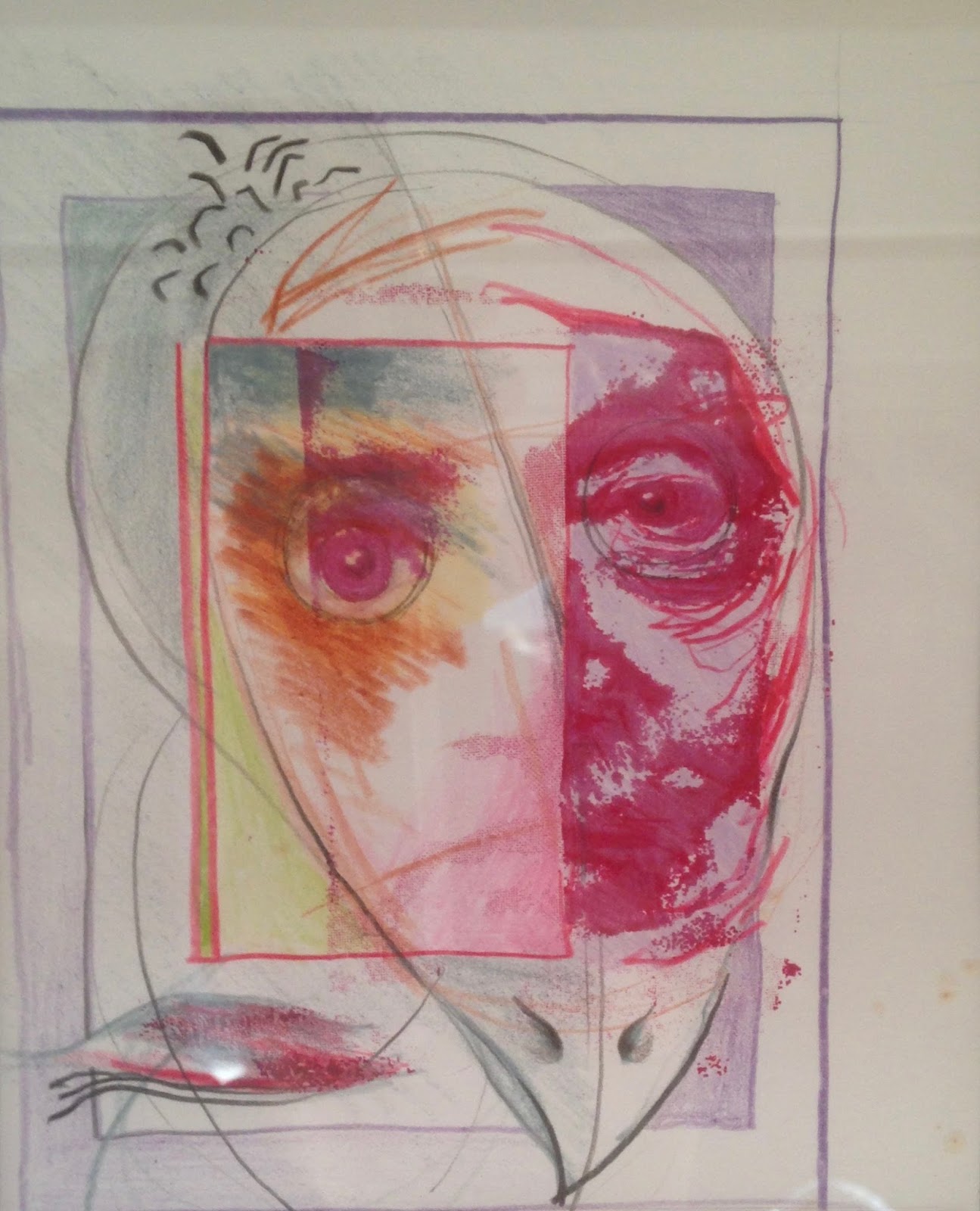 what was the middle thing?: painting and drawings