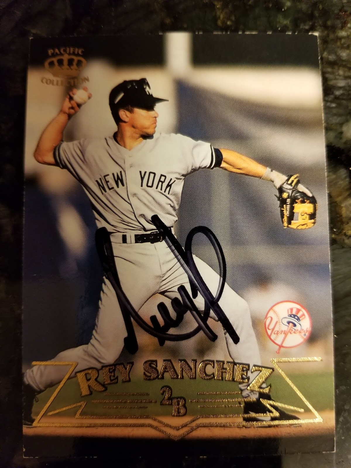 Autograph Through The Mail Athletes: Rey Sanchez