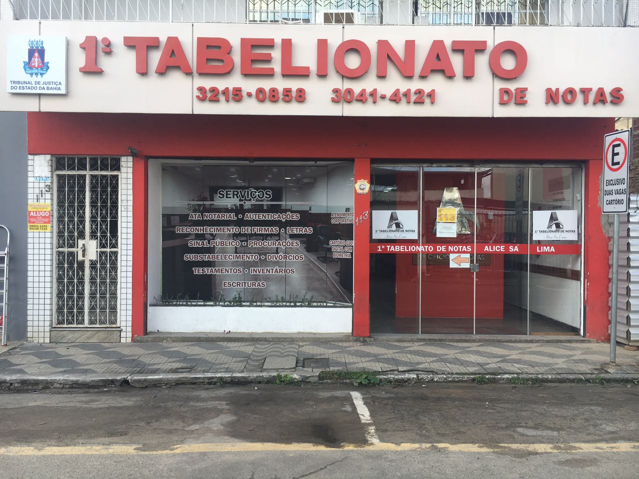 1º TABELIONATO DE NOTAS DE ITABUNA - BAHIA