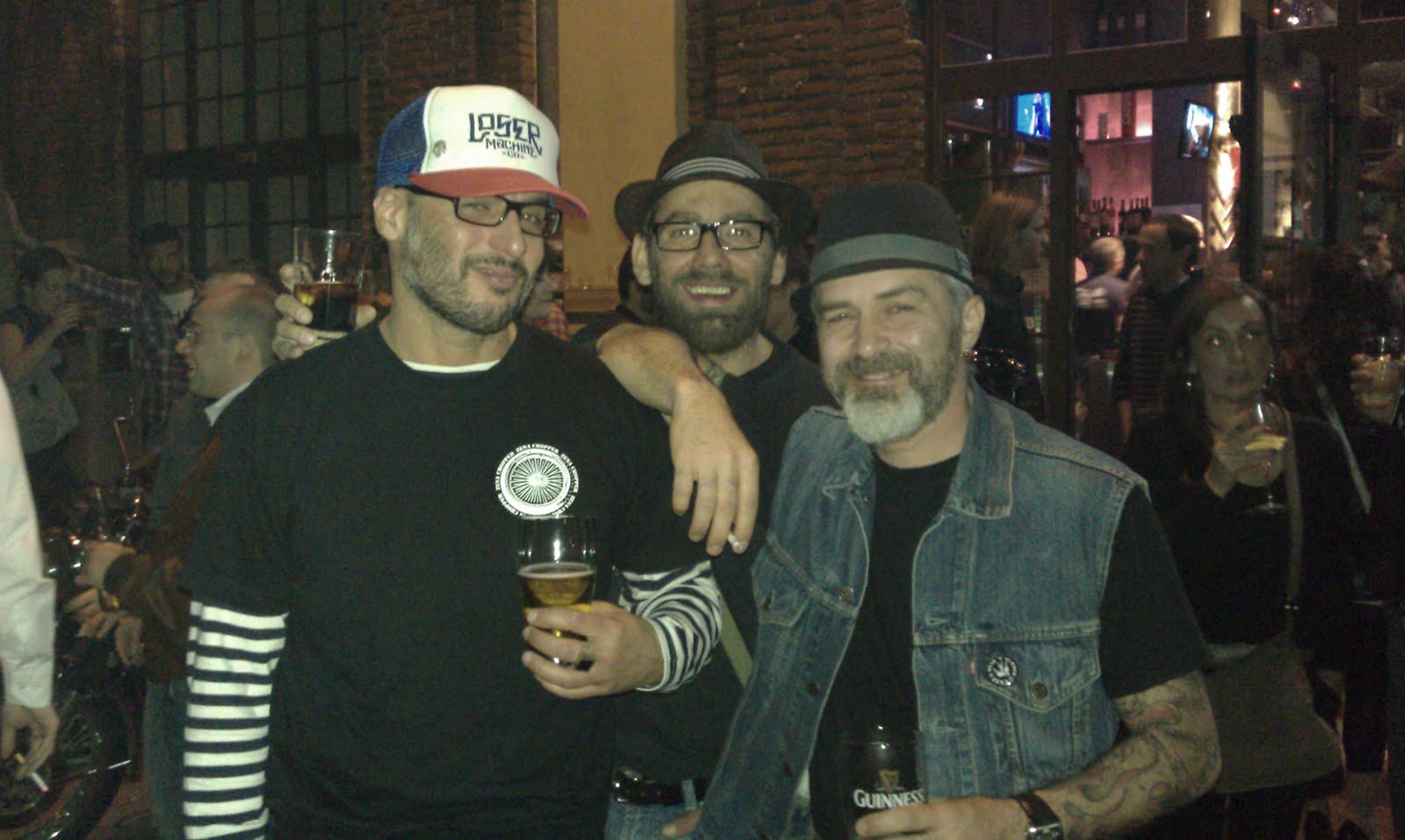 Greaser Garage Genoa,Italy: Zena Chopper Bros!