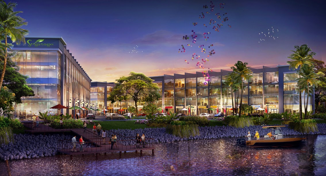 PLUIT CITY - A World Class Waterfront City: Shop House