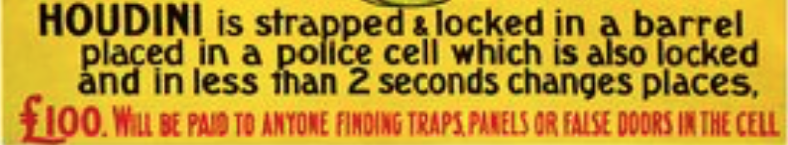 Carnegie: Magic Detective: Houdini's Money Was Always Safe!!!!