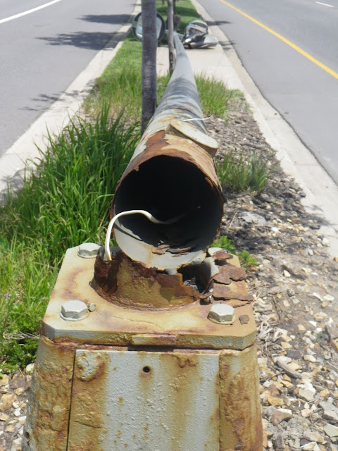 Observations about Longmont, Colorado: The Rusting Street Light Poles ...