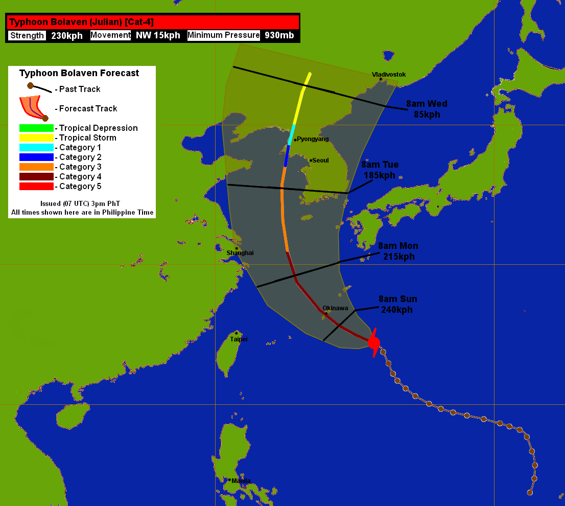 SA GITNA NG BAGYO: Typhoon Bolaven (Julian) Update #11