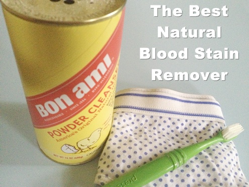 Olivia Cleans Green: Best Blood Stain Remover You Probably Already Own