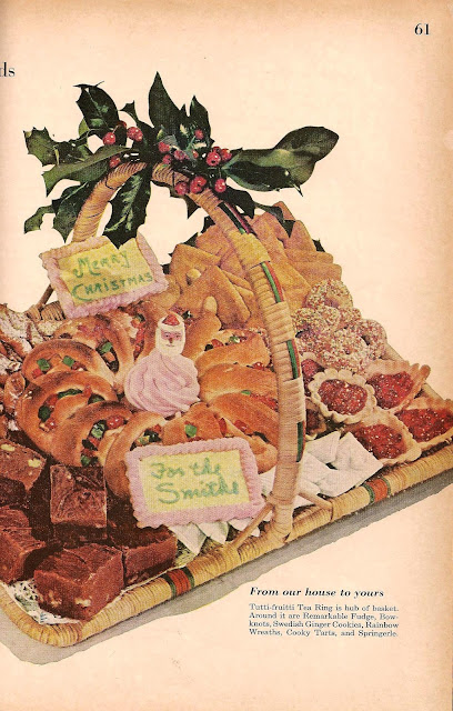 lucy violet vintage: Christmas Baking 1960's Style