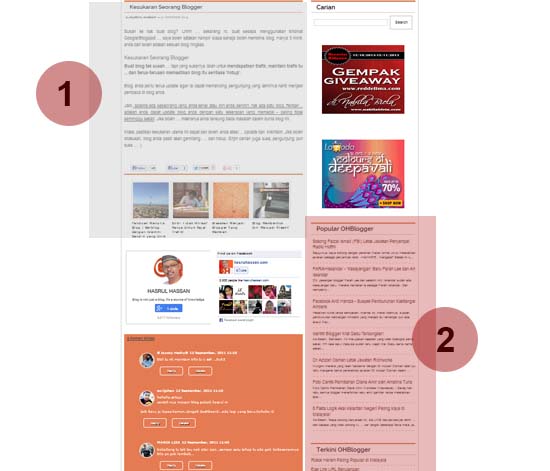 Contoh URL Berulangan