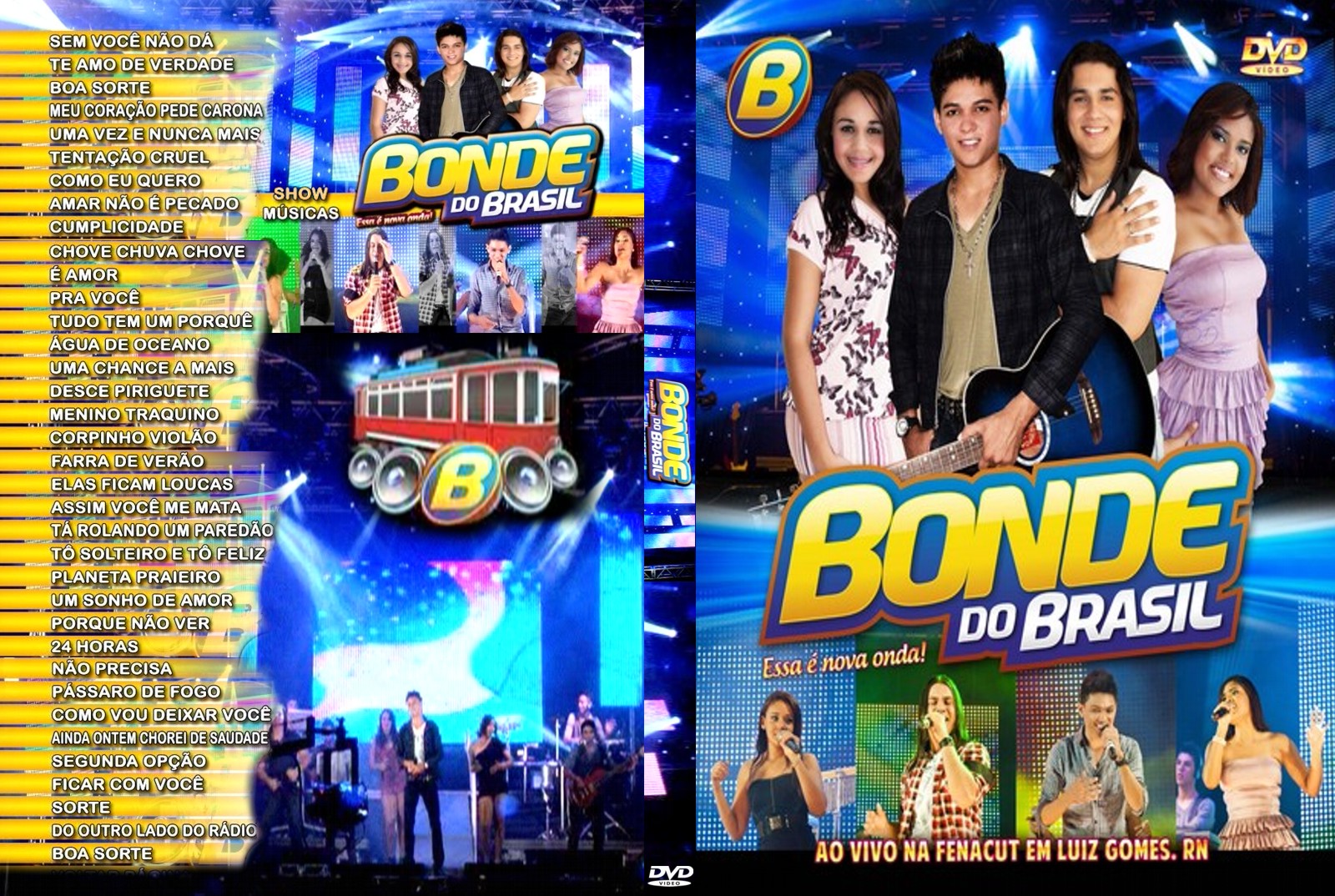 Fábio [Capas e Shows]: DVD BONDE DO BRASIL - 1 DVD