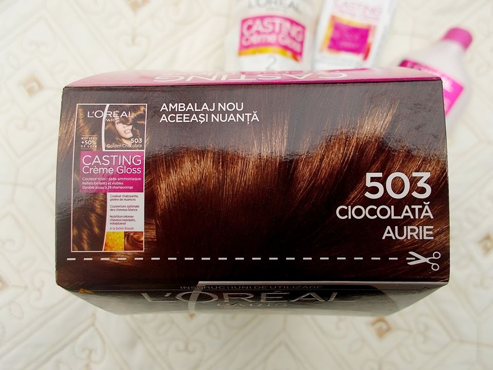 Ebony Vintage: Review: Vopsea de par L'Oreal Casting Creme Gloss 503 ...