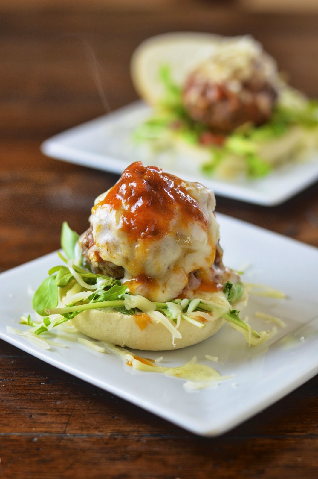 Meatball Sliders - 5 Ingredient Dinner | Virtually Homemade: Meatball ...