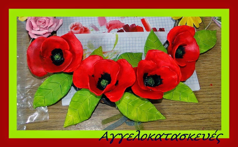 Αγγελοκατασκευές: ΣΤΕΦΑΝΙ ΑΠΟ ΠΗΛΟ - PAPER CLAY WREATH