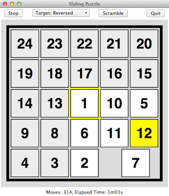 JimPulse: A blog by Jim Randell: Sliding Puzzle in Python