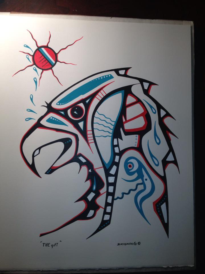 Ojibwe Confessions: Indigenous View Point: David Blacksmith Artist