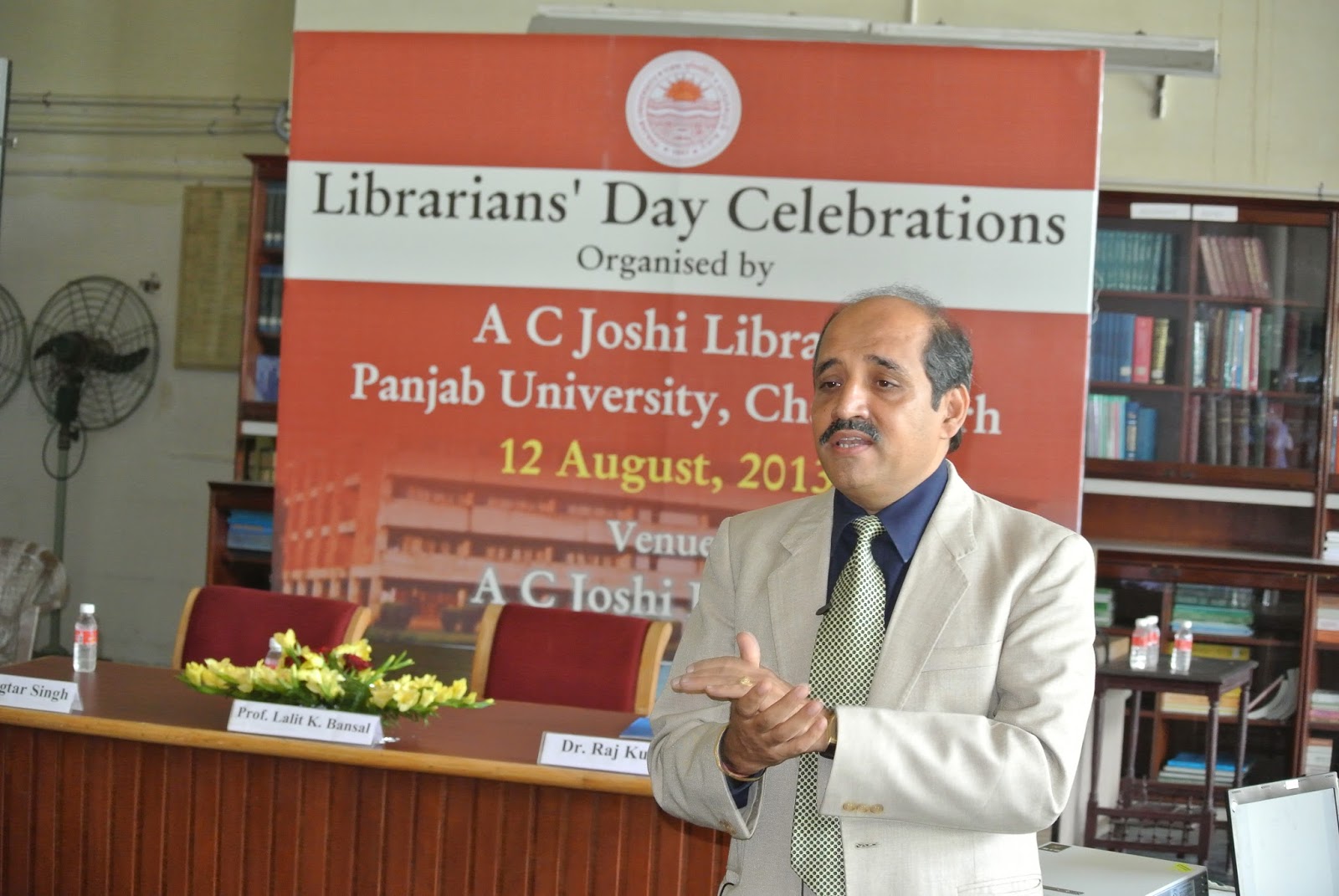 AC Joshi Library@Panjab University, Chandigarh: Librarian's Day ...