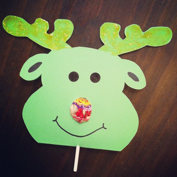 Giggleberry Creations!: Lollipop Reindeer Christmas Cards!