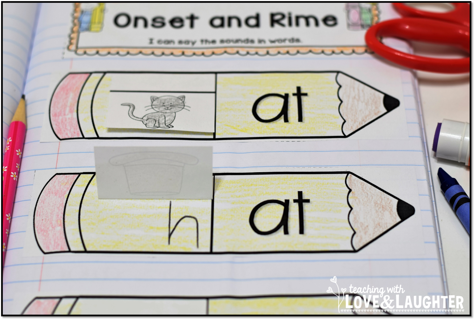 Teaching With Love and Laughter: Kindergarten Phonics Interactive Notebooks