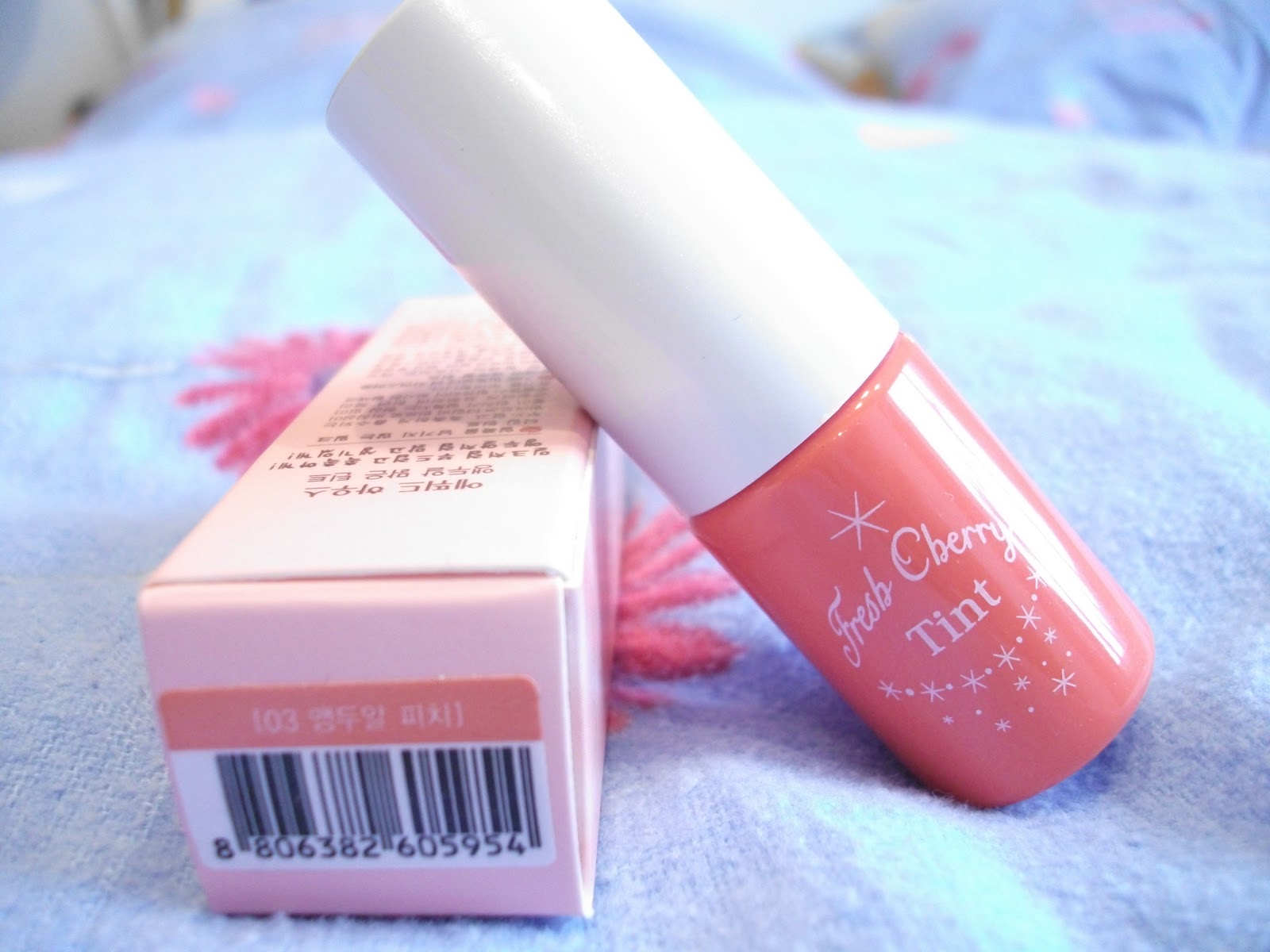 Secret of Asian Beauty: [ETUDE HOUSE] Fresh Cherry Tint *Cherry Peach*