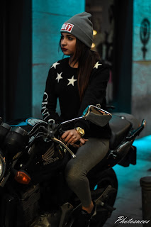 CHULO CLOTHING: Sesión de fotos Ghetto Star Crewneck by Inma Maren