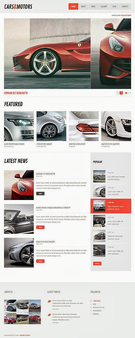 20 Premium WordPress Car Themes - Web Designer Pad