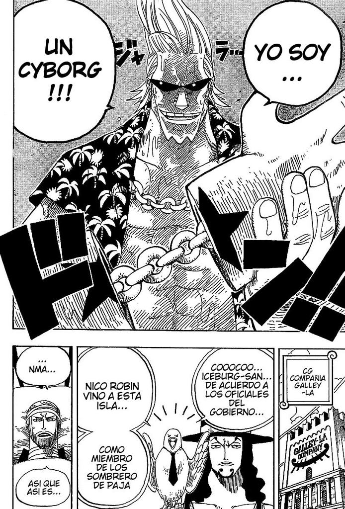 One Piece Manga Capitulo 336. Luffy vs Franky ~ ParaisoGrandLine