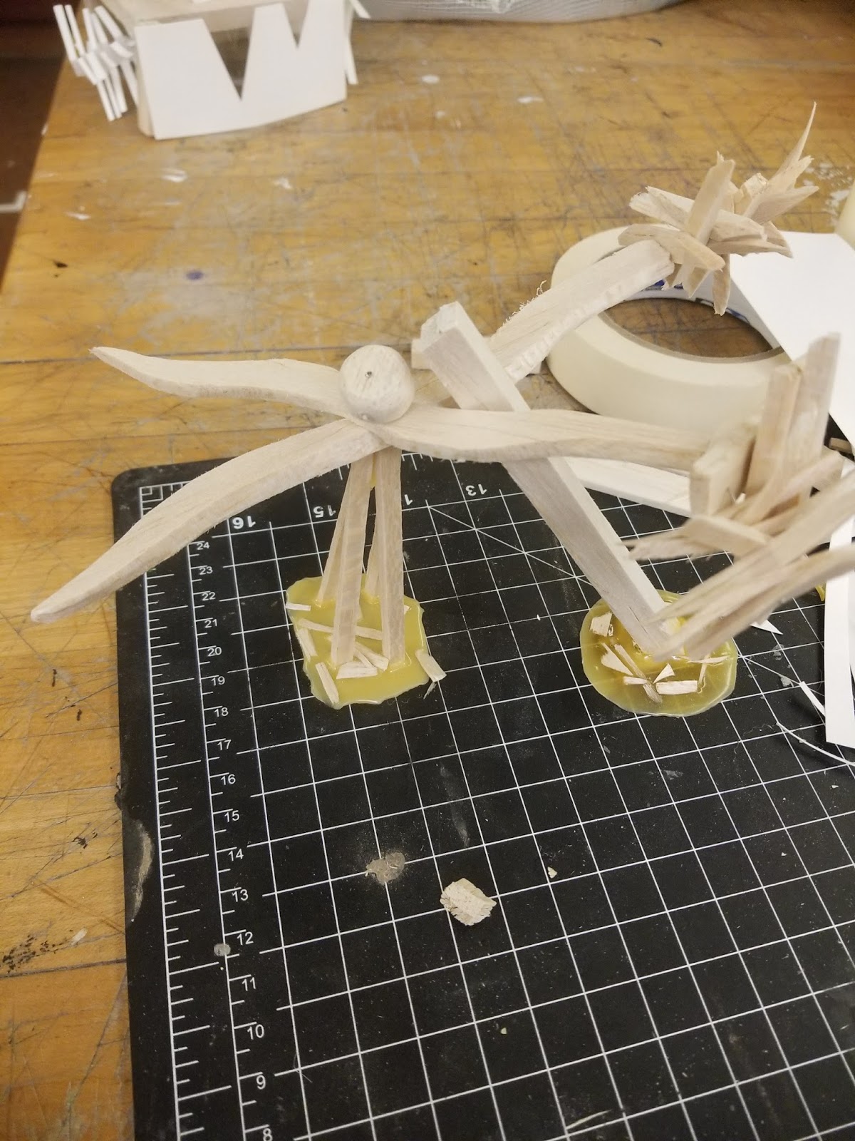 Kayla Taylor: Balsa Wood & Paper Sculptures