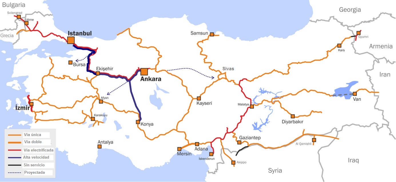 Viajes ferroviarios de ayer, hoy y mañana: En tren por Turquía: Ankara ...