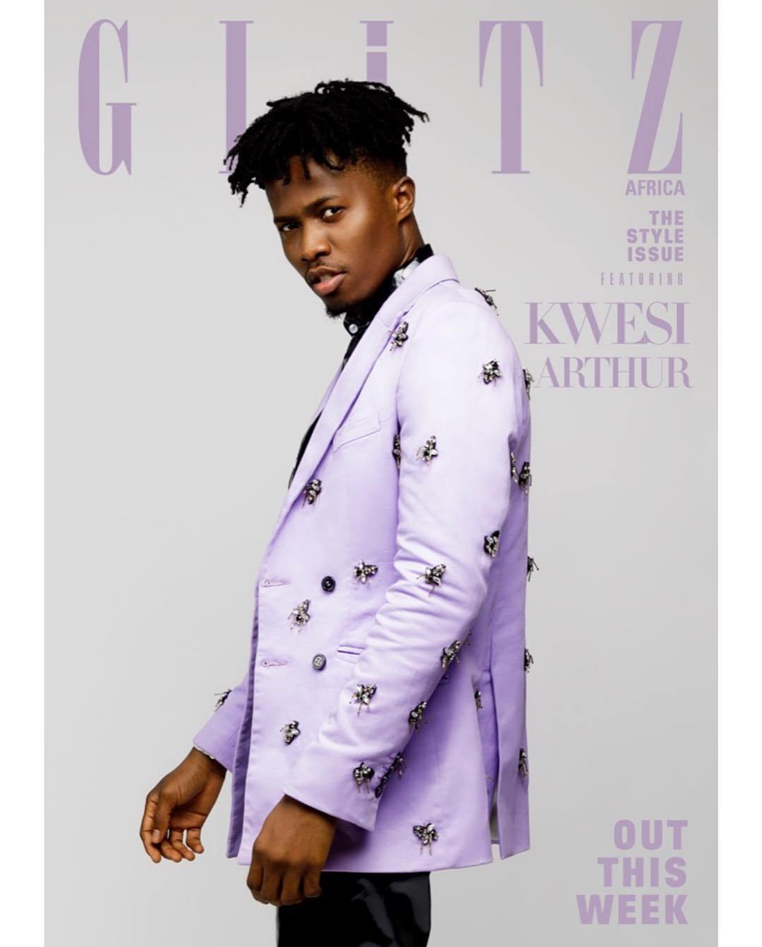 Photos: King Promise,KiDi & Kwesi Arthur Featured On Glitz Africa Magazine Cover - Ghbestpromo.com