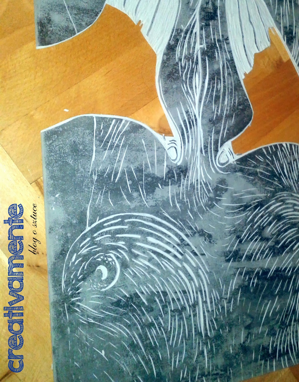 creativamente o sztuce: PORADNIK 1#: JAK ZROBIĆ LINORYT W DOMU?