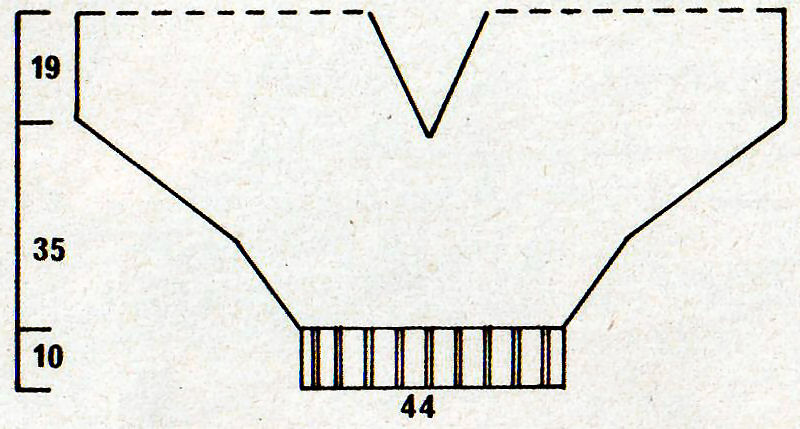 Pull chauve-souris tricoté aux aiguilles